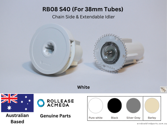 Roller Blind Oval Shape Bottom Rail End Caps Set & Single Sides ...